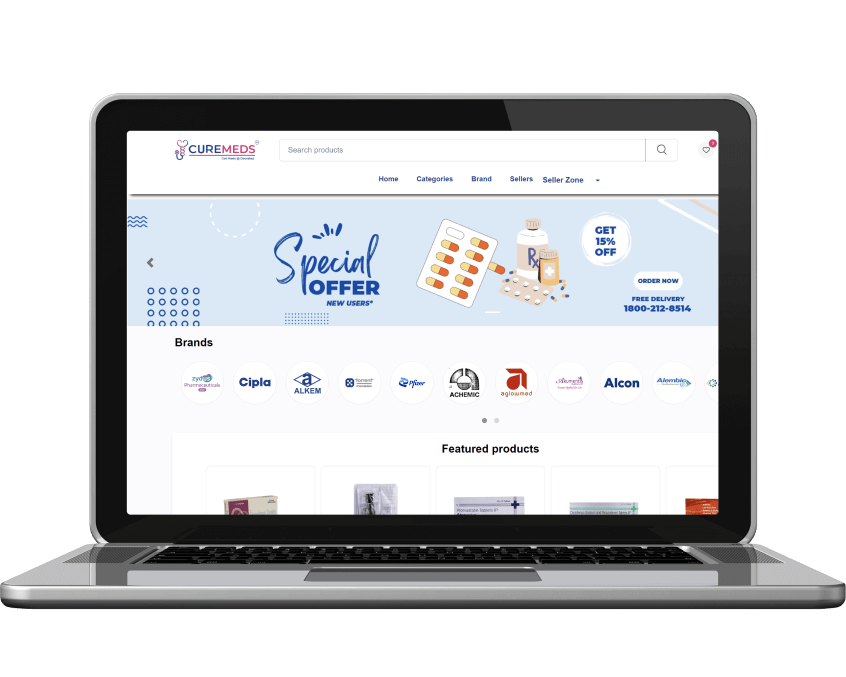 Cure Meds - Retail Chain & E-Pharmacy Store